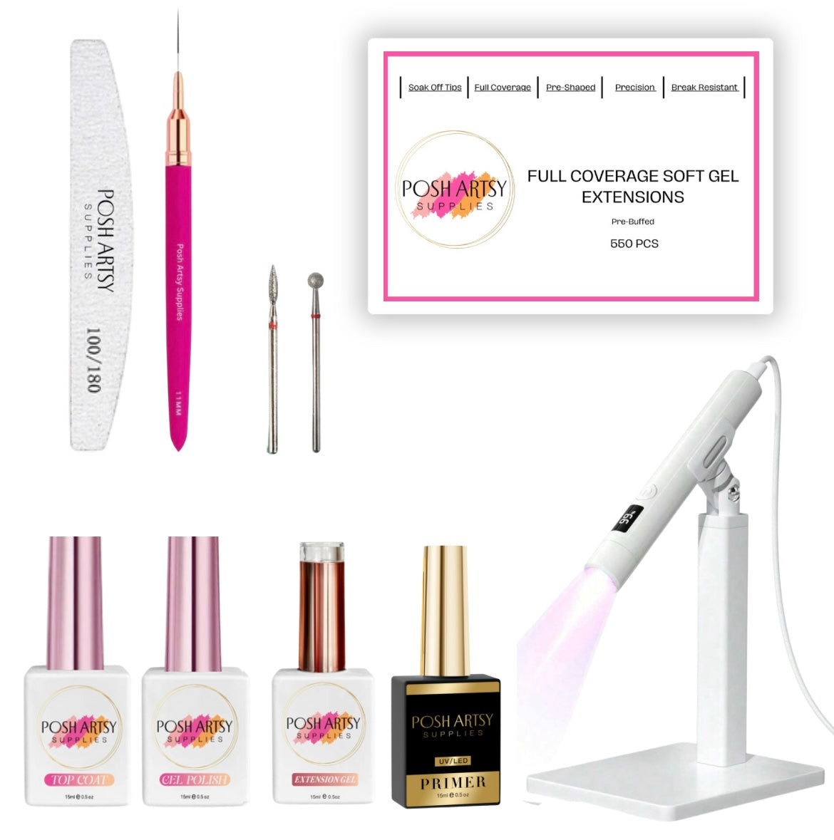 Gel X Basic Kit – Posh Artsy Supplies